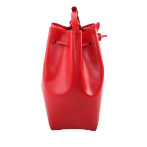 RED BUCKET BAG - Sage Femme Italy